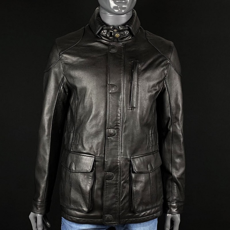 Porsche Jacket Classic Legends of 1963 Leather Black WAP911H - men