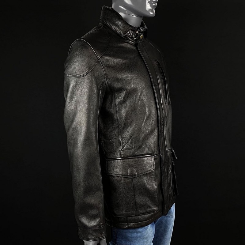 Porsche Jacket Classic Legends of 1963 Leather Black WAP911H - men