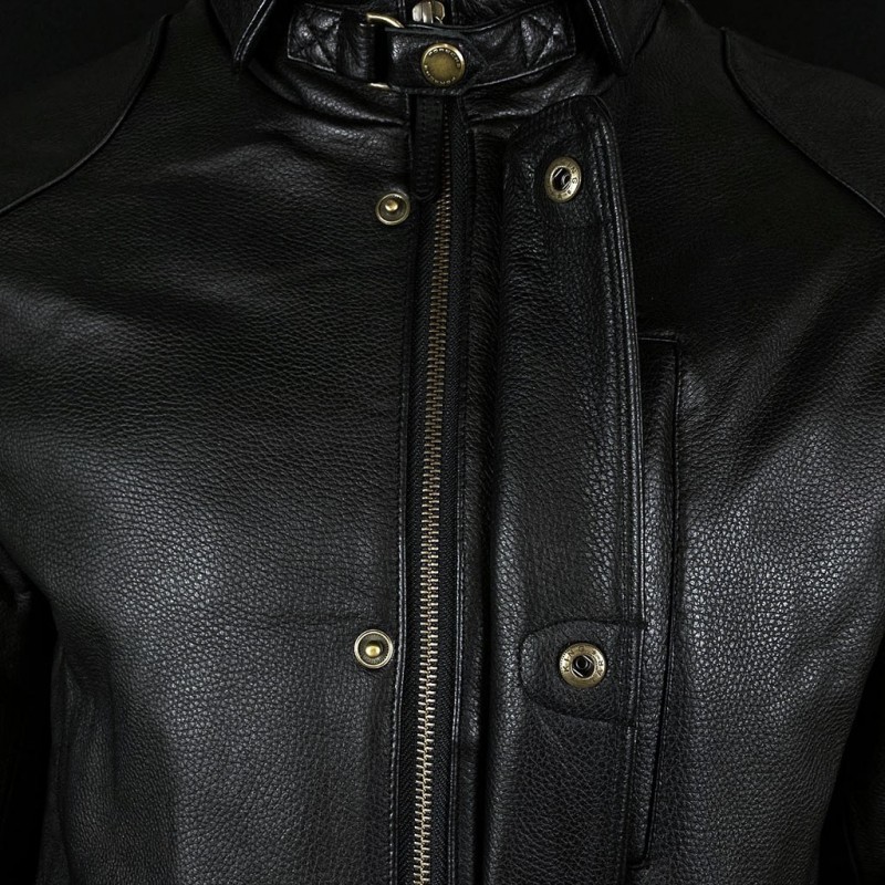 Porsche Jacket Classic Legends of 1963 Leather Black WAP911H - men