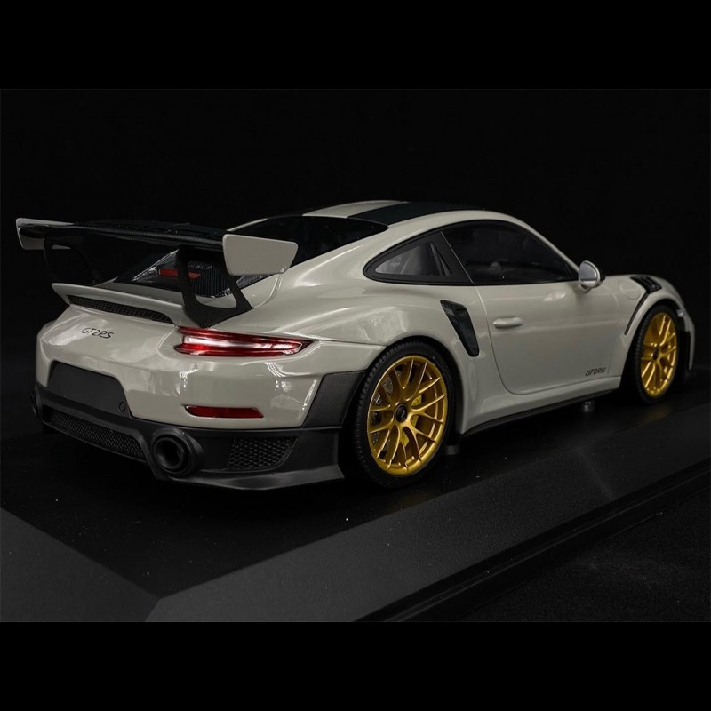 Porsche 911 GT2 RS type 991 2018 chalk grey Pack Weissach 1/18 ...