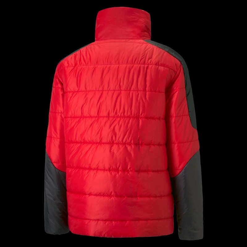 Ferrari Jacke Gesteppt Anorak-Stil Rot / Schwarz Scuderia Ferrari Race ...