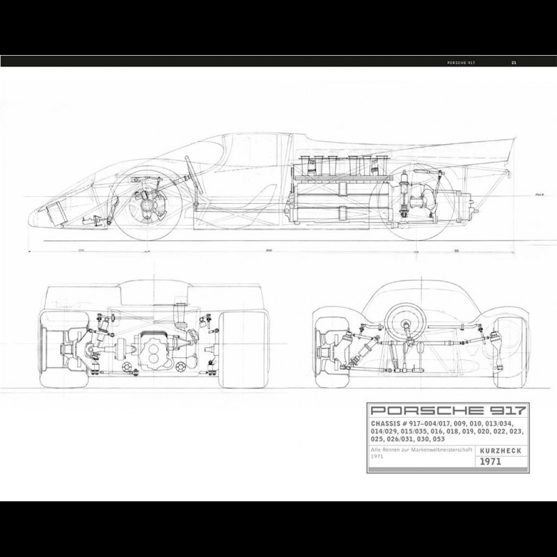 Livre Porsche 917 - Archives und Werkverzeichnis 1968 - 1975 MAP09025014