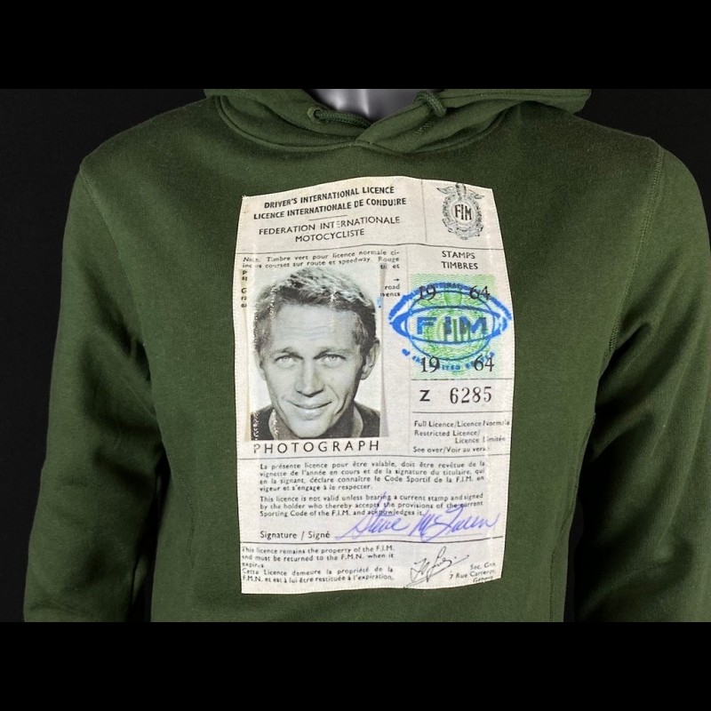 Sweat Steve McQueen License Driving Khaki Hero Seven - Herren