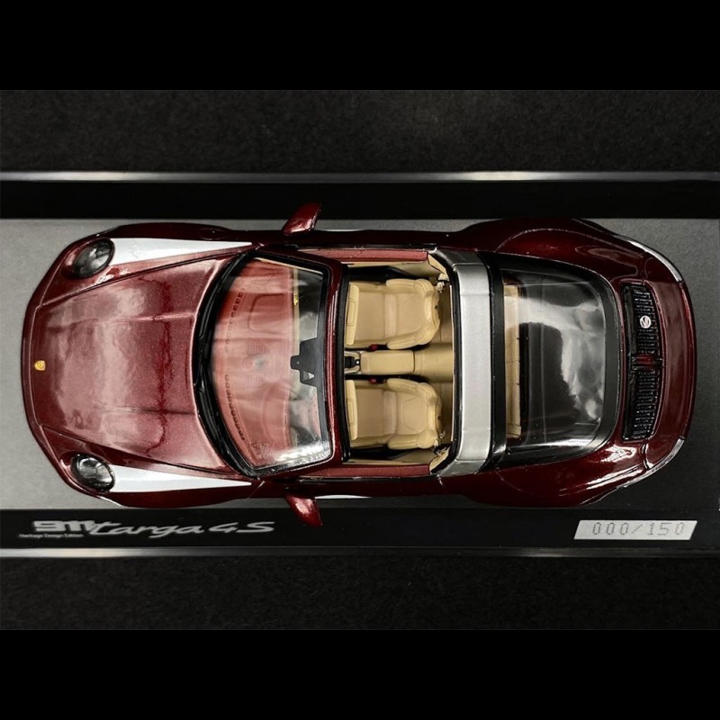 Porsche 911 Targa Heritage 4S Type 992 n° 50 Cherry red Special Edition ...