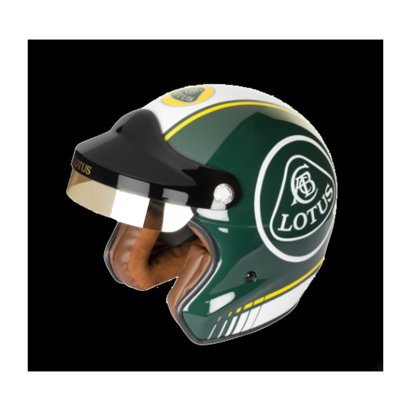 Lotus Esprit Helmet Green / Yellow