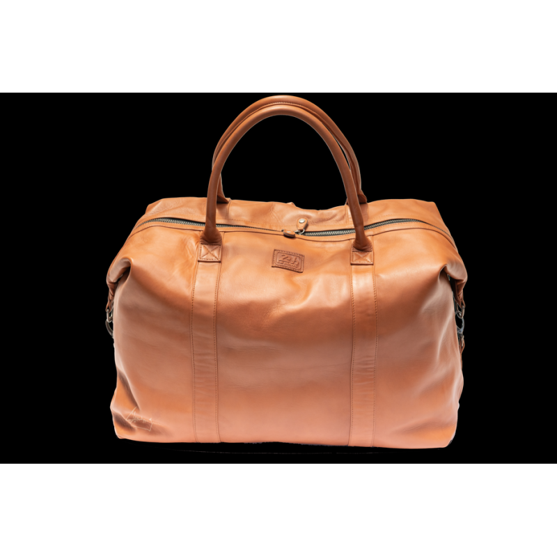 Sehr Große Ledertasche Steve McQueen 24H Du Mans Dean Havane