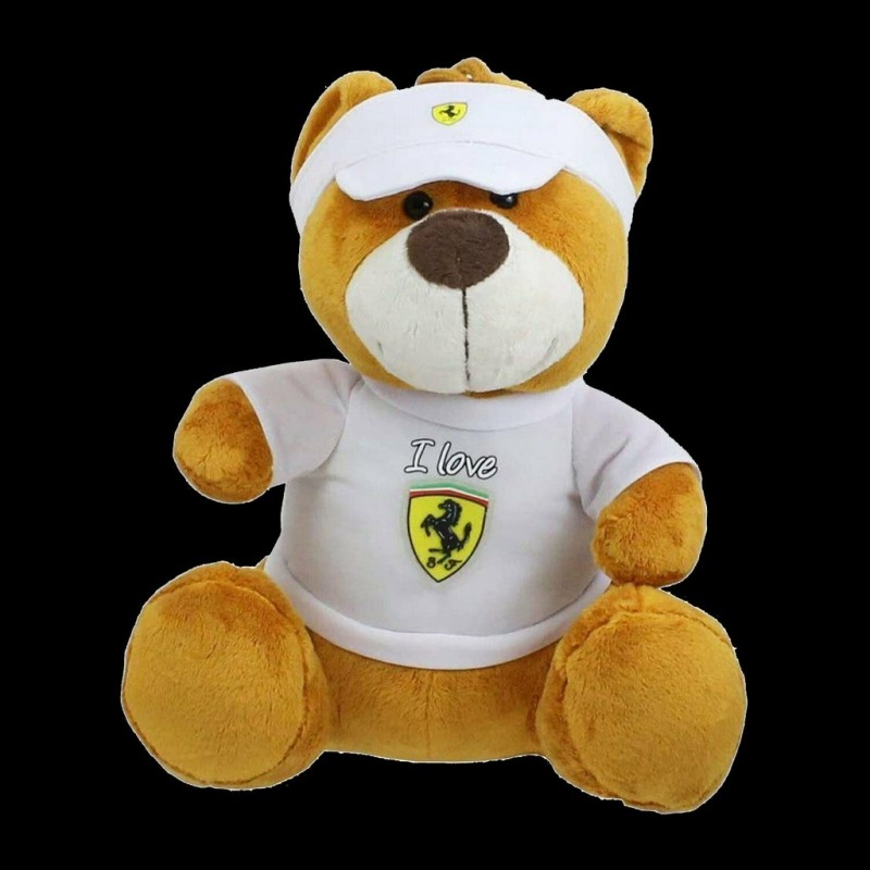 Scuderia Ferrari Teddy Bear White