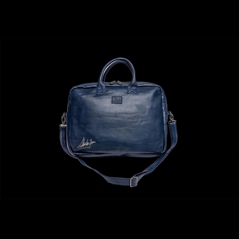 Leather Messenger Bag Wayne Steve McQueen - Blue 26325-2915