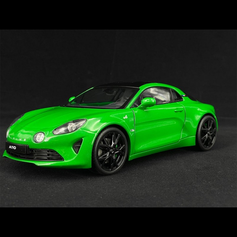 Alpine A110S Heritage 2021 Garden Green 1/18 Solido S1801610