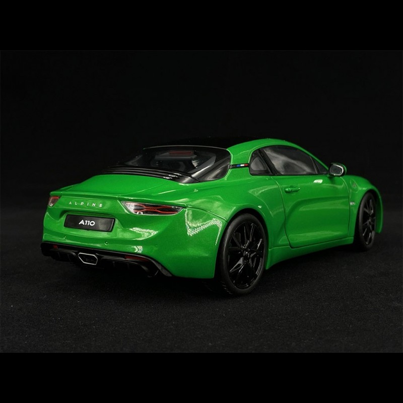 Alpine A110S Heritage 2021 Garden Green 1/18 Solido S1801610