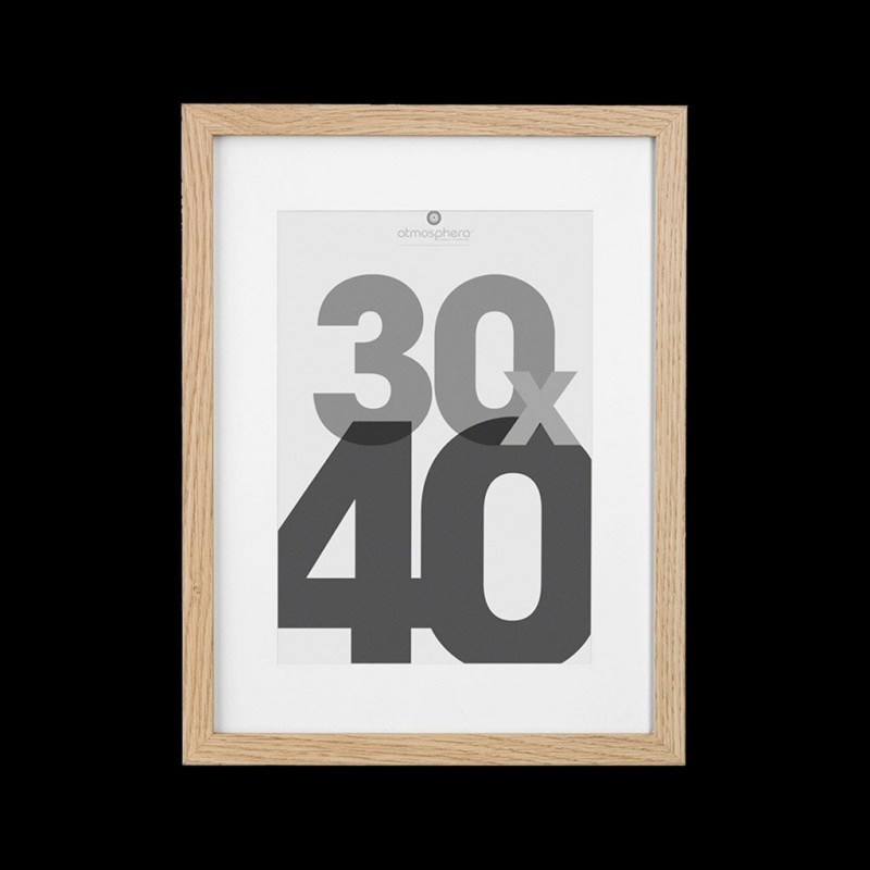 Poster / Photo Frame Natural Wood 30 x 40 cm