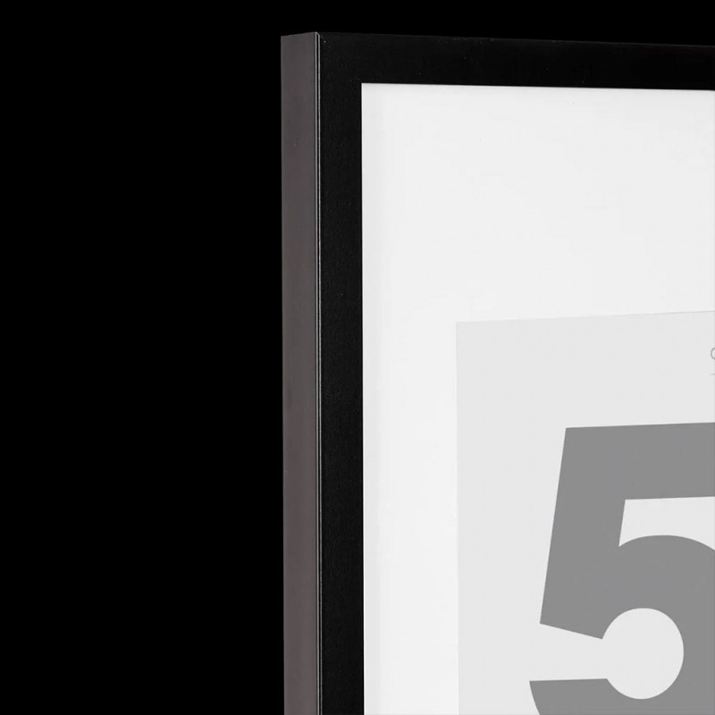 Poster / Photo Frame Black Wood 50 x 70 cm