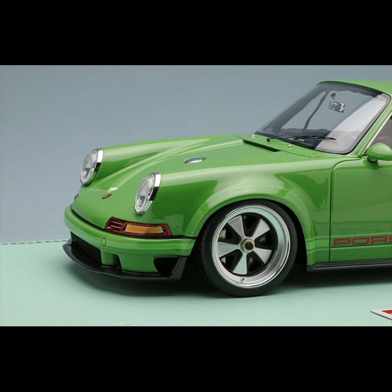 Porsche Singer DLS 2018 Green 1/18 Make Up Models EML018B