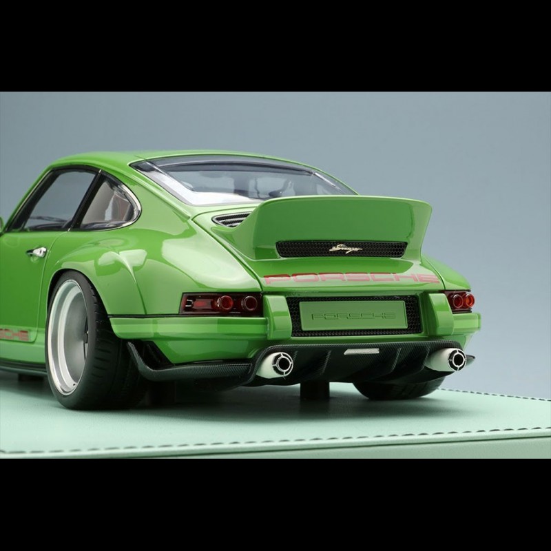 Porsche Singer DLS 2018 Green 1/18 Make Up Models EML018B