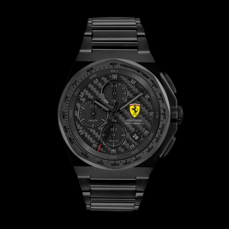 Montre Ferrari Aspire Chrono Noir Mat FE0830794