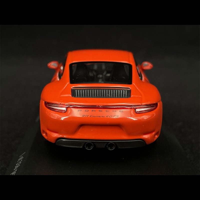 Porsche 911 Carrera 4 GTS phase II Type 991 2017 lava orange 1/43 ...