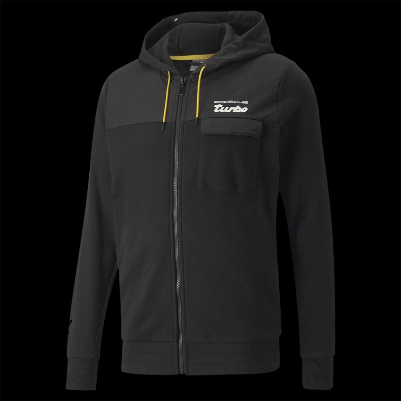 Porsche Turbo Jacket by Puma Hoodie Black 533774-01 - Men