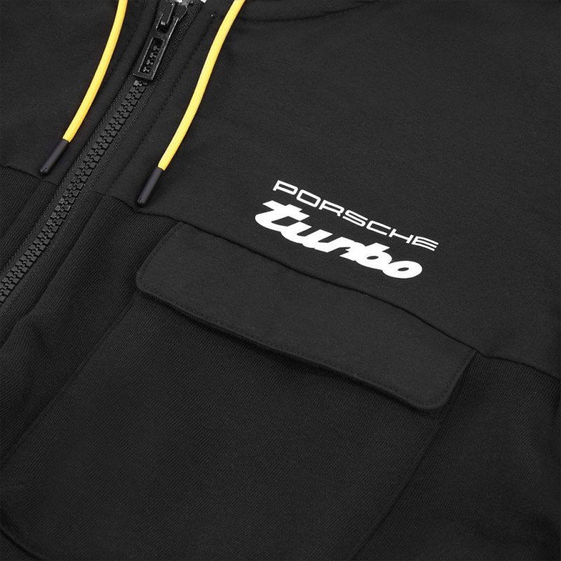 Porsche Turbo Jacket by Puma Hoodie Black 533774-01 - Men