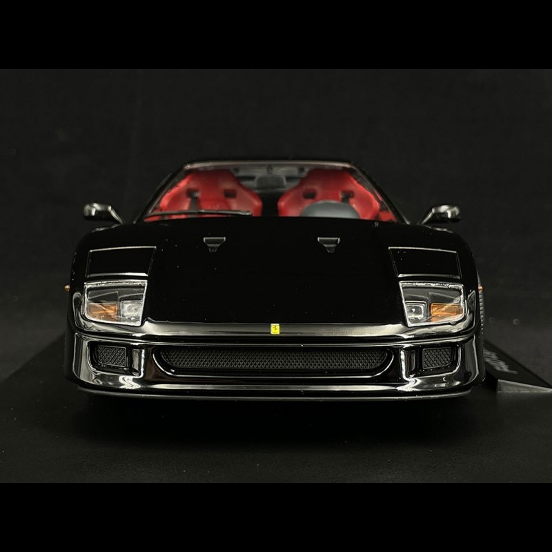 Ferrari F40 Lightweight 1990 Black 1/18 KK-Scale KKDC180812
