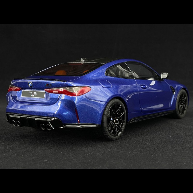 BMW M4 Competition G82 Coupe 2020 Metallic Portimao Blue 1/18 GT Spirit ...