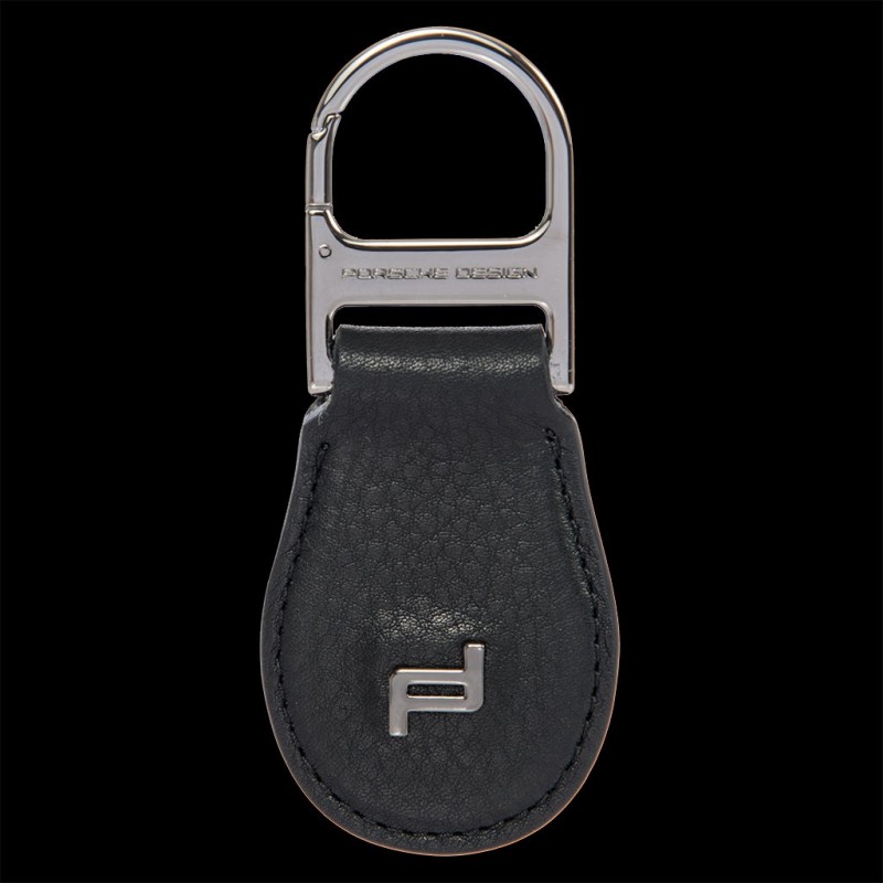 Keychain Porsche Design Goutte Leather Black 4056487026305