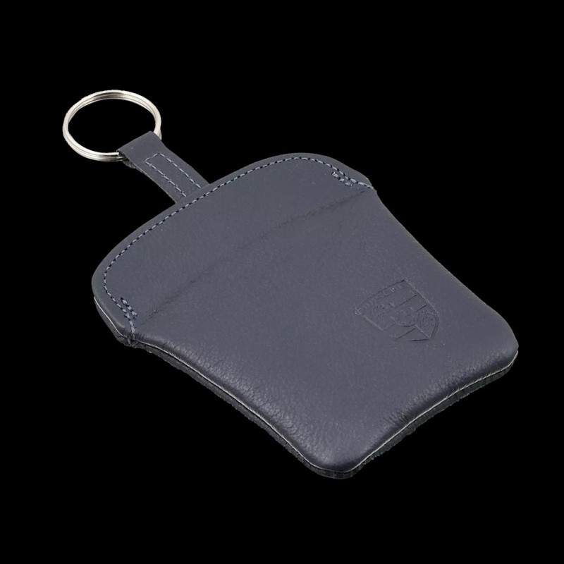 Porsche Classic Leather Key Case Navy Blue PCG044100017JX