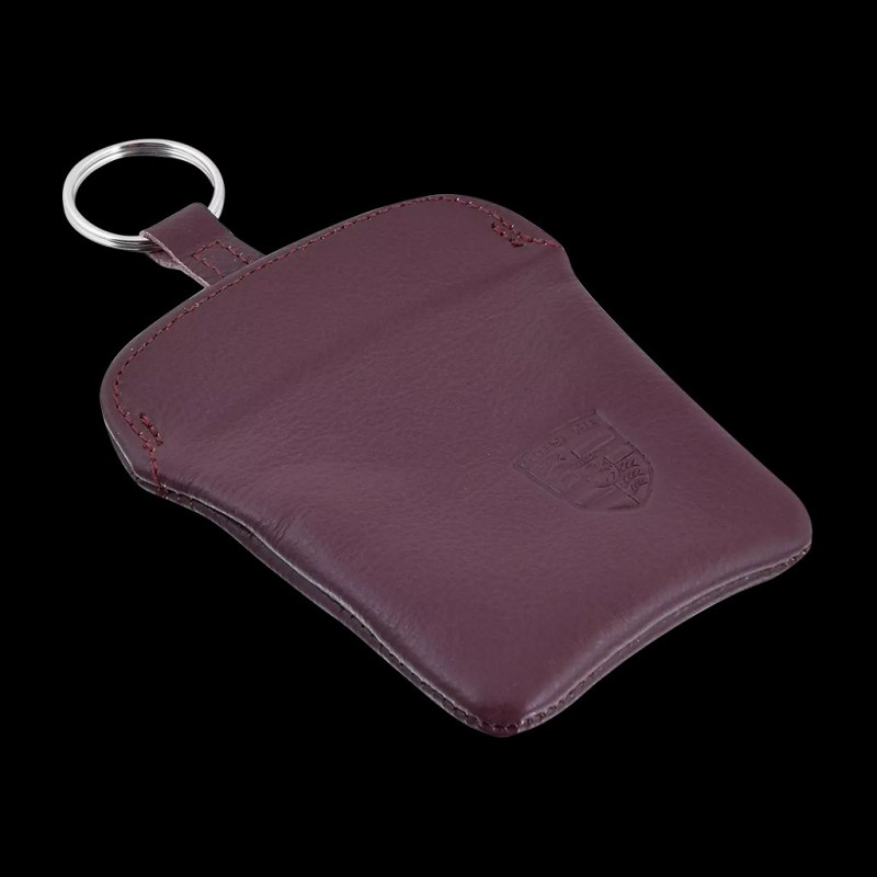 Porsche Classic Key Case Burgundy Red Leather PCG044100003MX