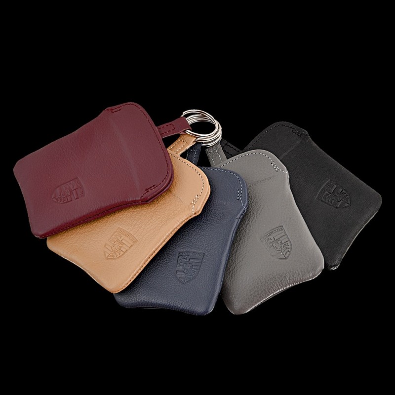 Porsche Classic Key Case Burgundy Red Leather PCG044100003MX