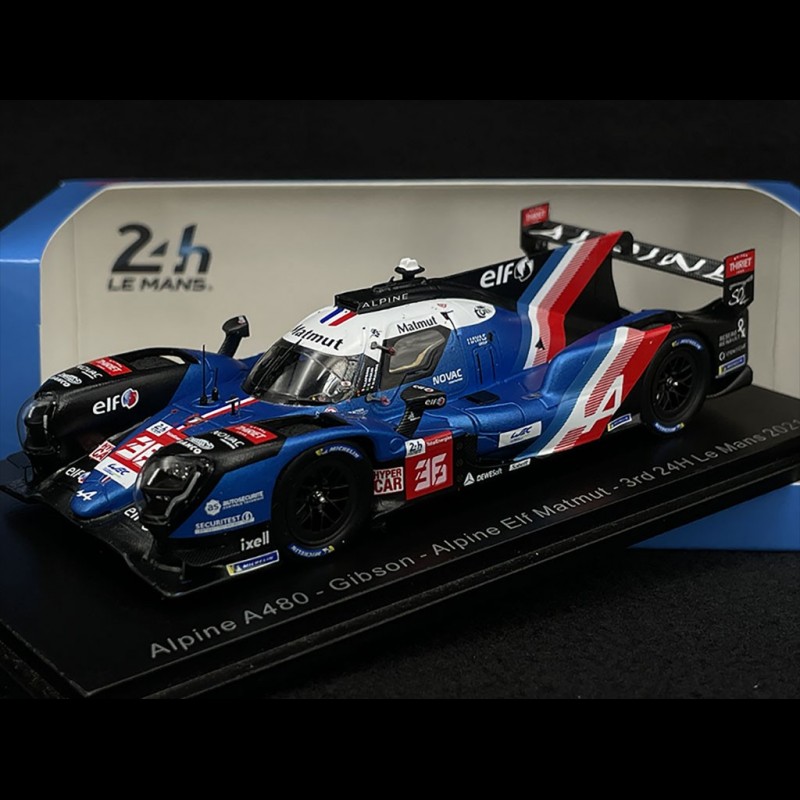 Alpine A480 Gibson Elf Matmut n°36 3rd 24h Le Mans 2021 2021 1/43 Spark ...