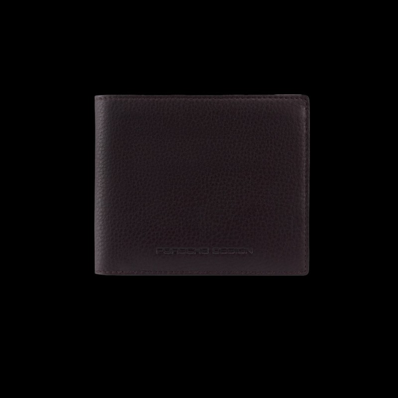 Wallet Porsche Design Card holder Leather Dark Brown Business Wallet 4 ...