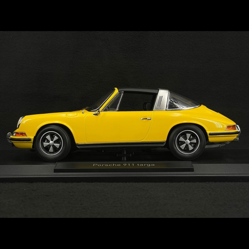 Porsche 911 E Targa 1969 Signal Yellow 1/18 Norev 187643