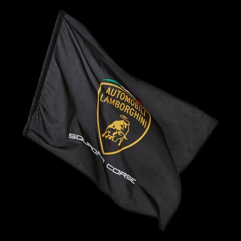 Lamborghini Flag Black LB14F