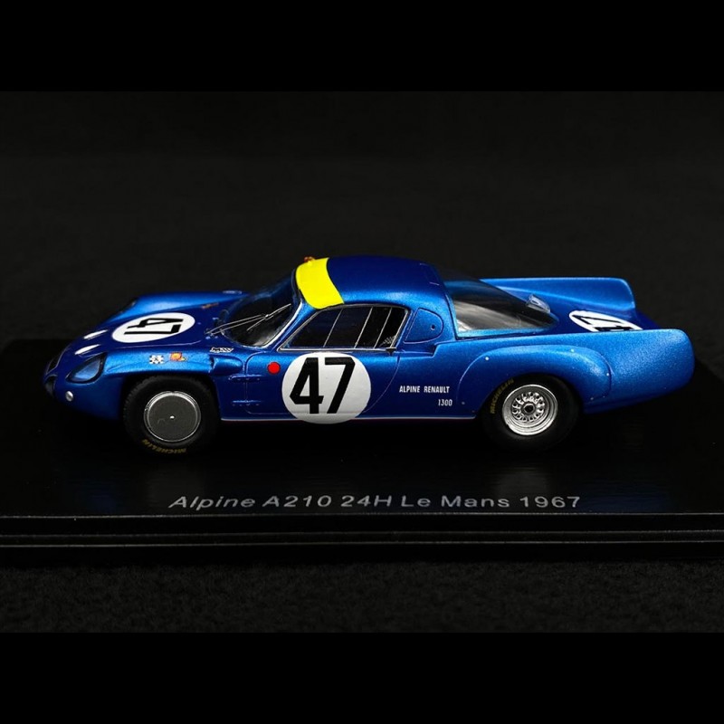 Alpine A210 n°47 24h Le Mans 1967 1/43 Spark S5688